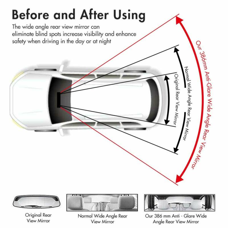 Auto Clip Op Achteruitkijkspiegel Bolle Spiegel Ri... – Vicedeal