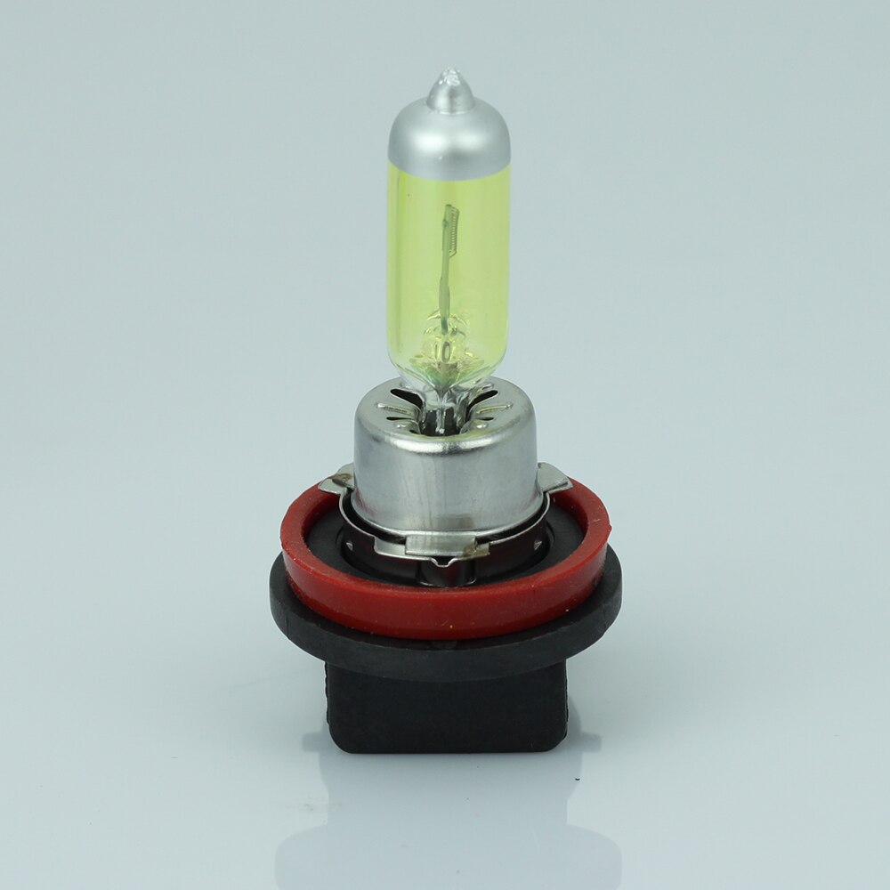 2 x H11 PGJ19-2 12V 3000K 55W Golden Yellow Auto Car HOD Halogen Bulbs ...