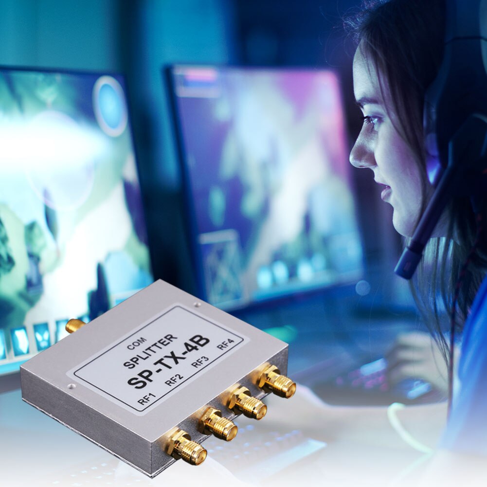 4-way SMA Female Power Splitter Divider 1.5-8GHz f... – Vicedeal