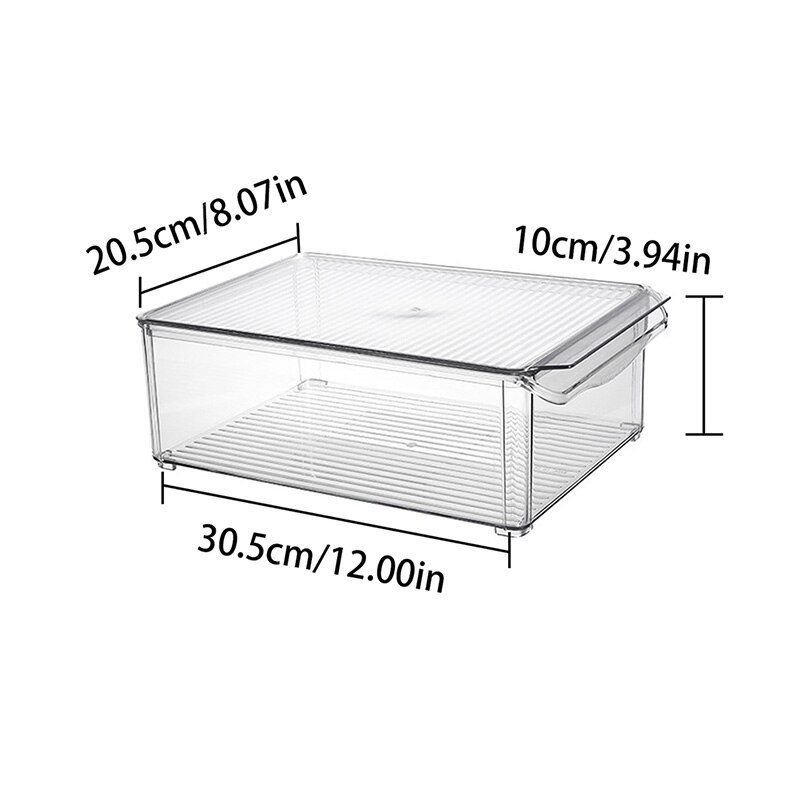 Refrigerator Food Storage Organizer Separate Freez... – Grandado