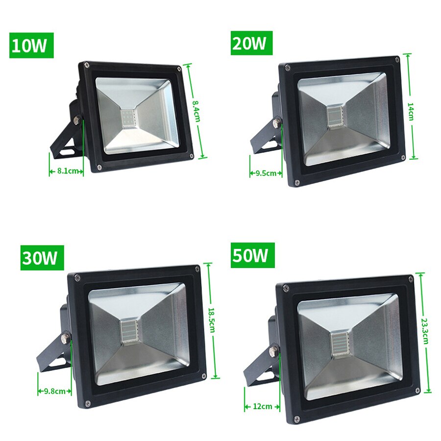Buiten 10w 20w 30w uv led schijnwerper ac85-265v ... – Vicedeal