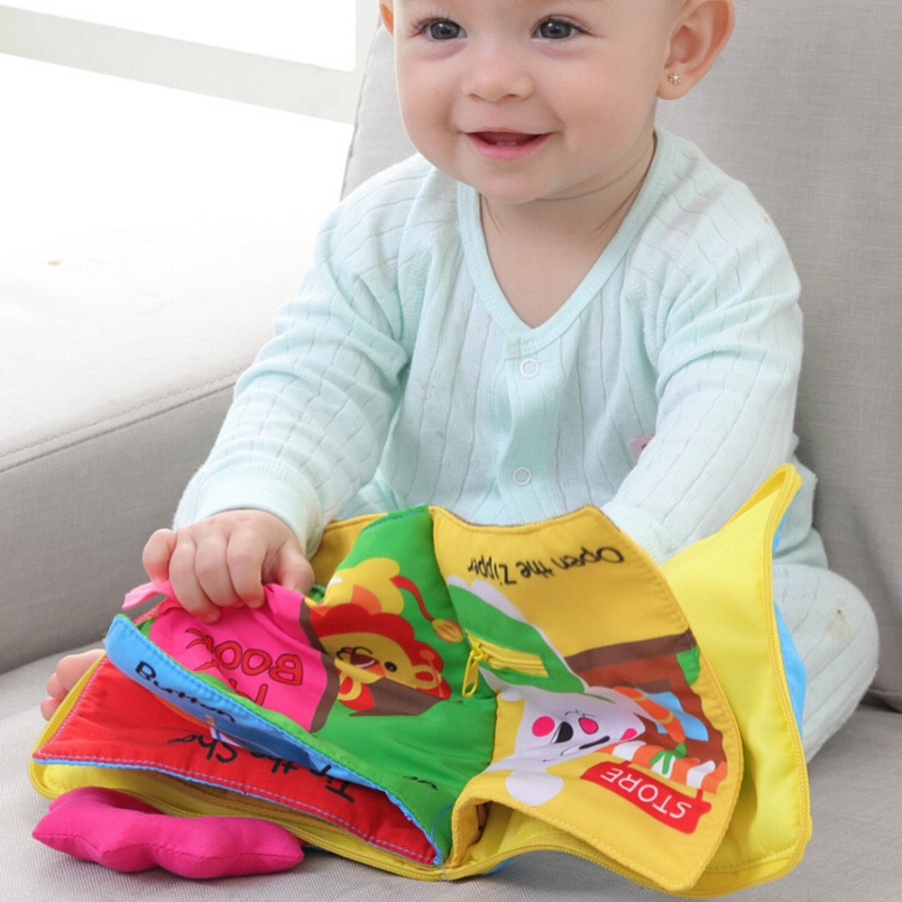 Baby Toys Soft Cloth Books Early Learning Educatio... – Grandado