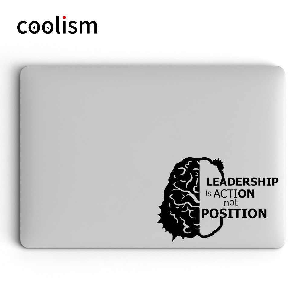 Brain Storm Leadship Quote Laptop Sticker for Appl... – Vicedeal