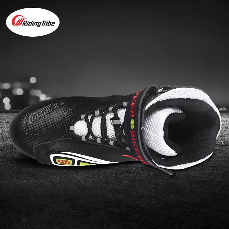 Motorcycle boots summer botas moto speed shoes Mic... – Grandado