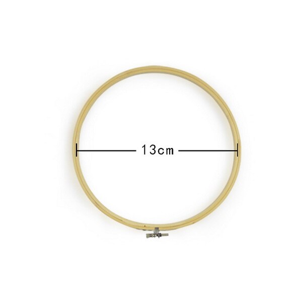 13-27cm Bamboo Frame Embroidery Hoop Ring DIY Need... – Grandado