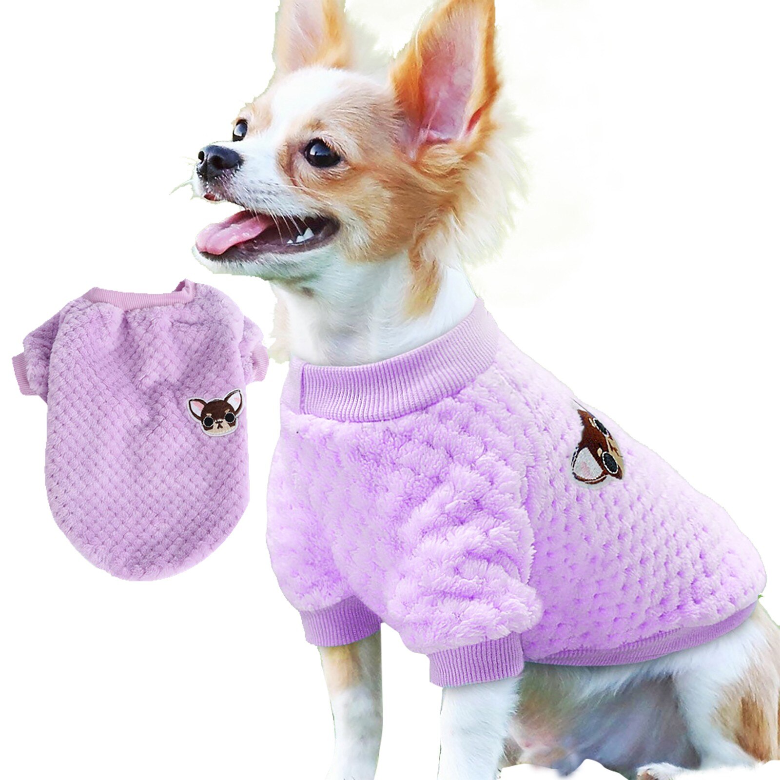 Dog clothes Product Solid Cartoon Pet Clothes Cat ... – Vicedeal