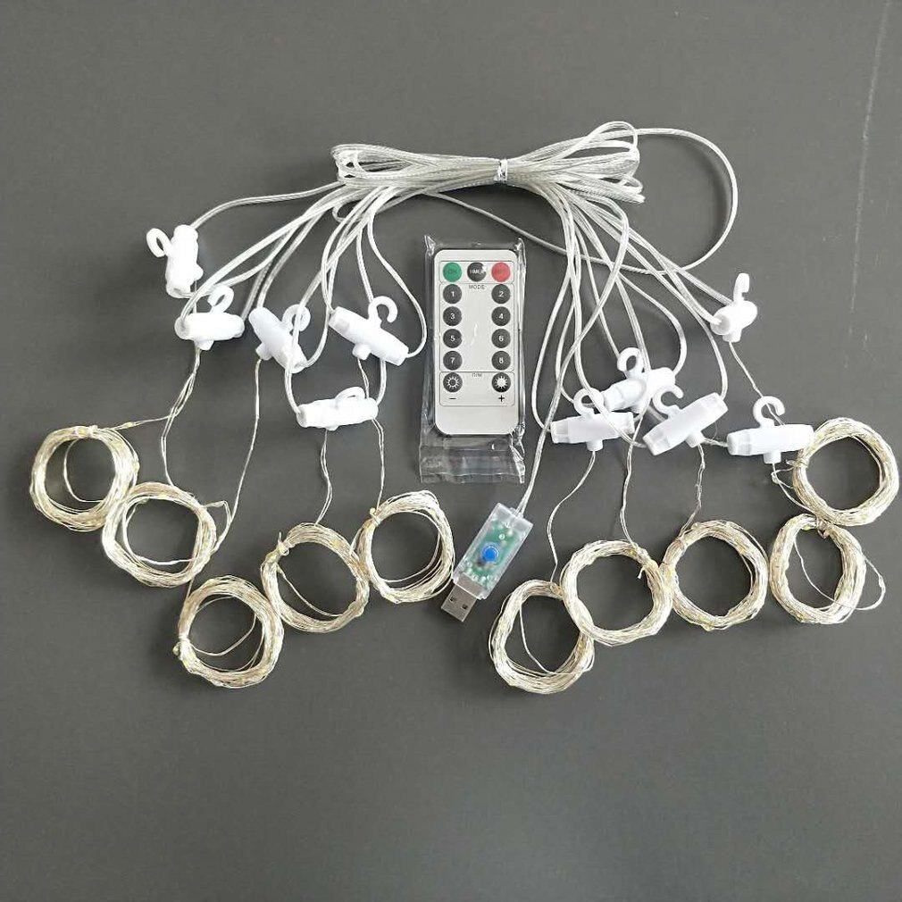 Led Curtain Light Usb With Remote Control 3x3 Mete... – Grandado