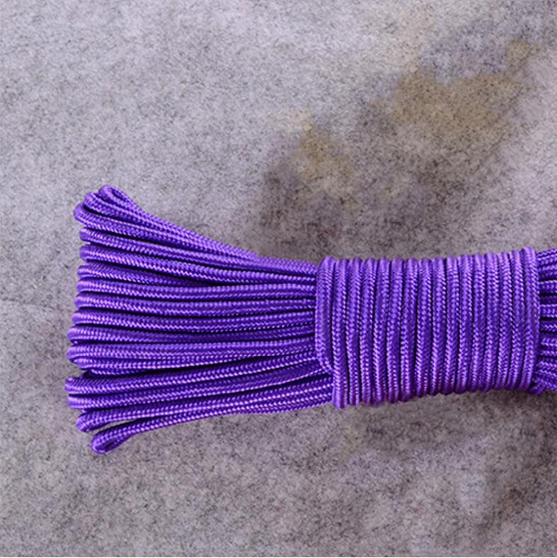 Nylon tied rope tents rope clothesline polyester – Vicedeal