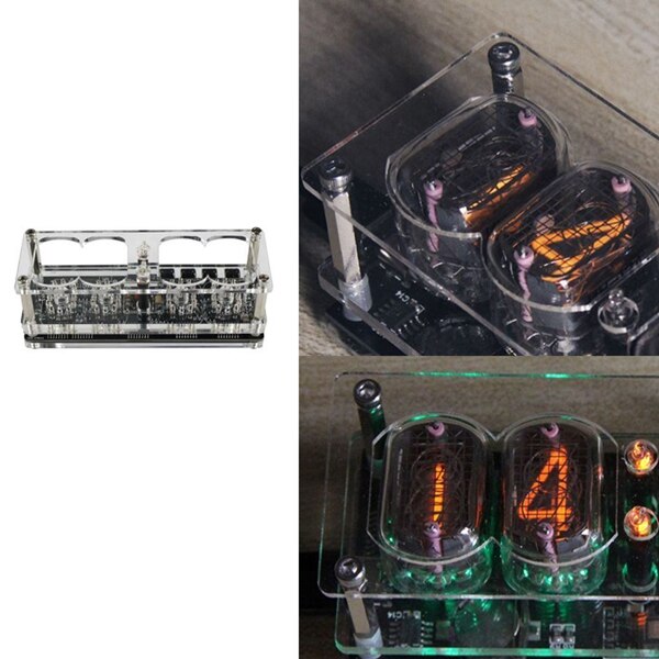 Light Tube Clock IN12 Electronic Tube Digital Cloc... – Grandado