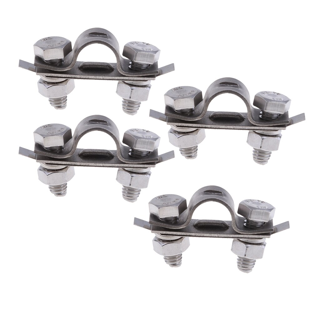 4X Boat Marine Yacht Throttle Cable Tube Clamp and... – Grandado
