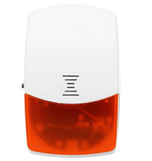 DZX 433 MHz Wireless Outdoor Sirene Geluid & Strob... – Grandado