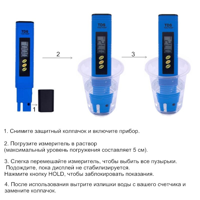 Portable Pen Portable Digital Water TDS Meter Filt... – Grandado