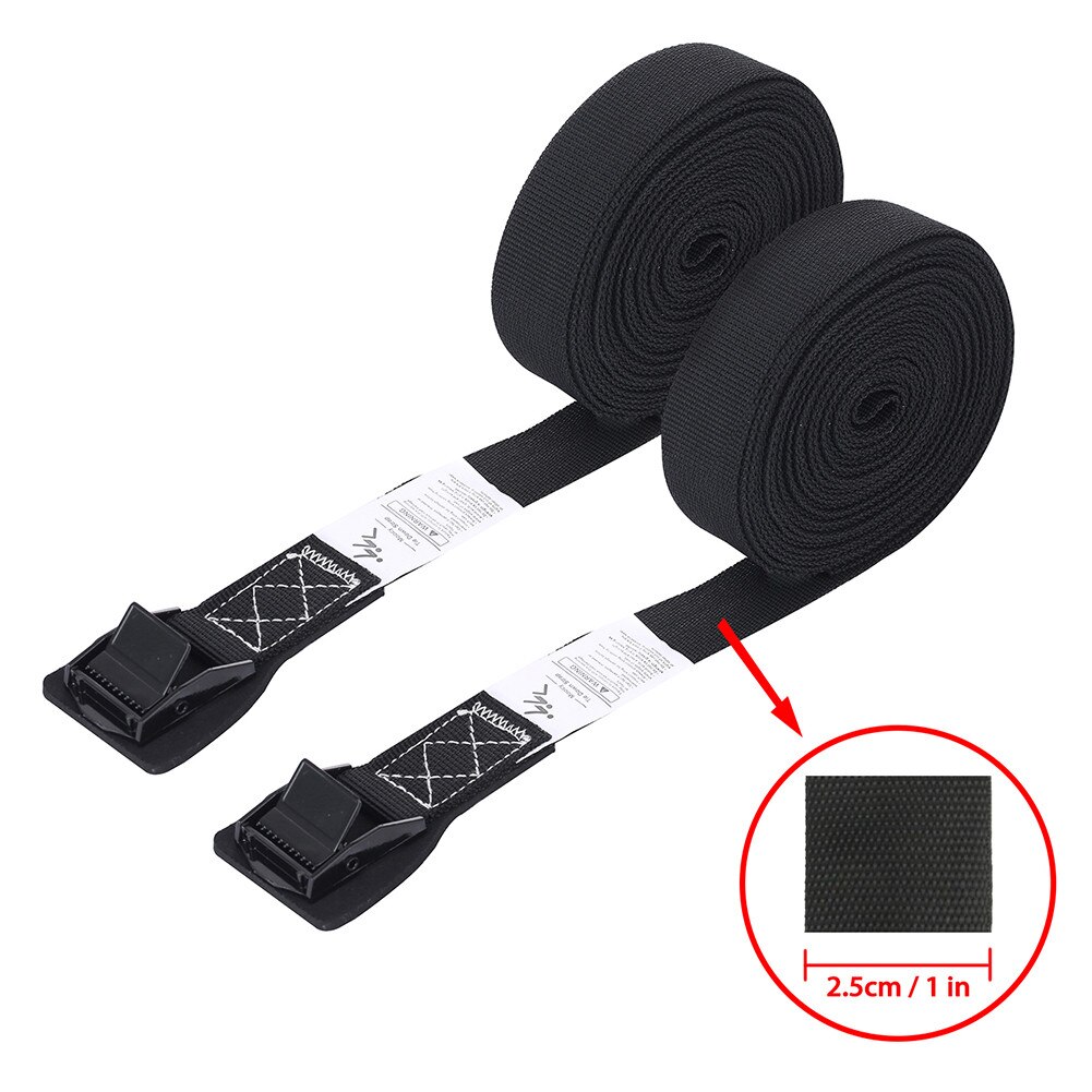 2Pcs 16ft / 12ft Lashing Strap Tie Down Straps Car... – Grandado