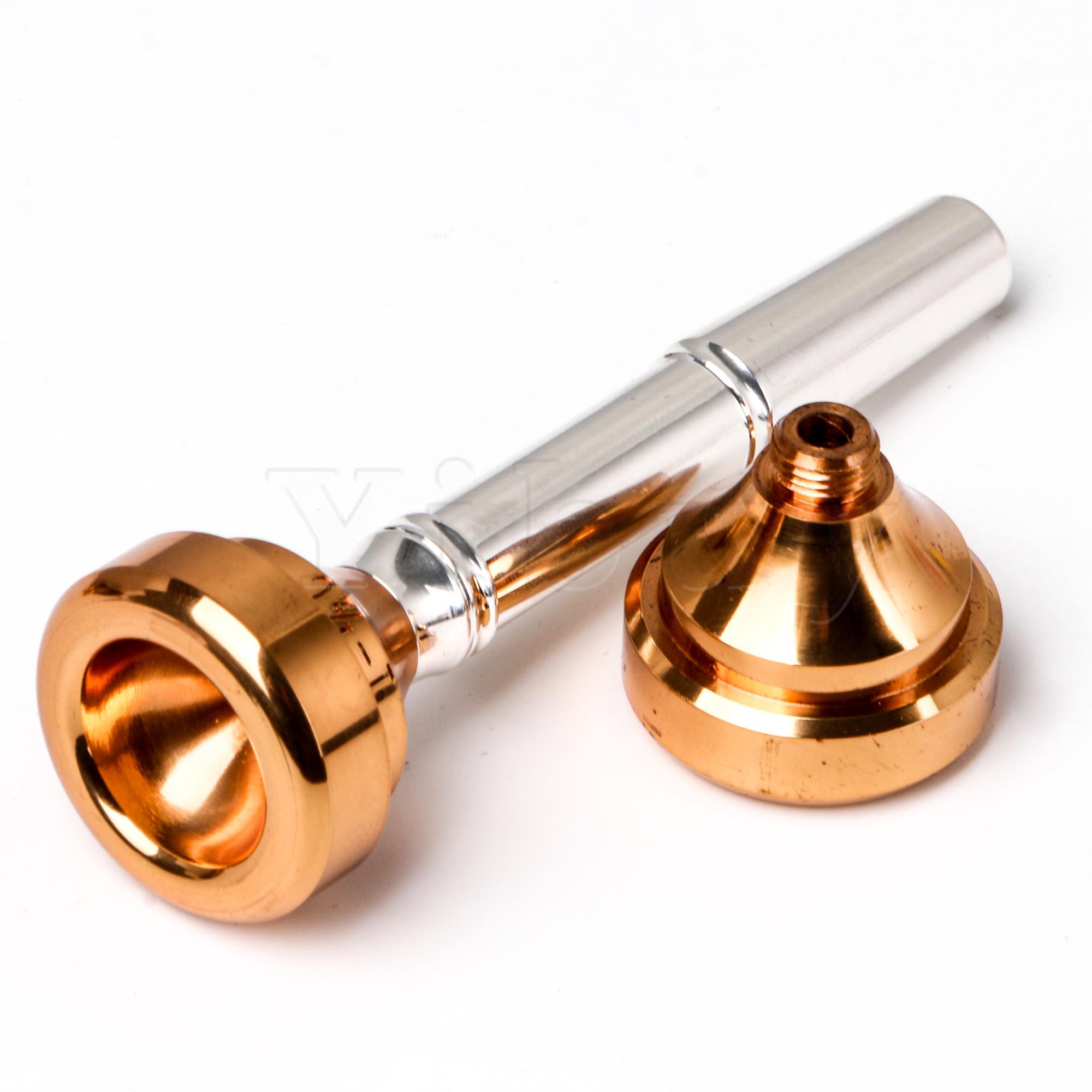 Yibuy 4 Golden Trumpet Head Cups + Silver Plated B... – Grandado