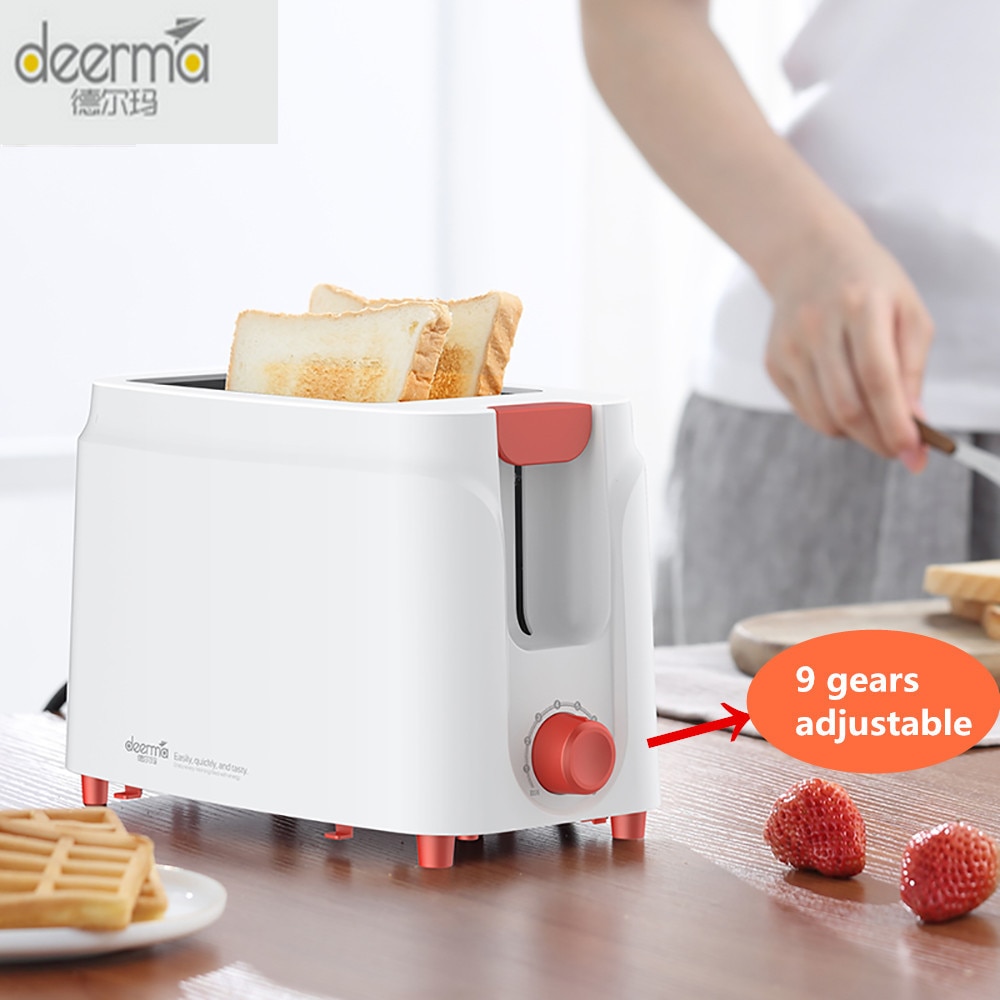 Deerma 2 Scheiben edelstahl Toaster Automatische S... – Grandado