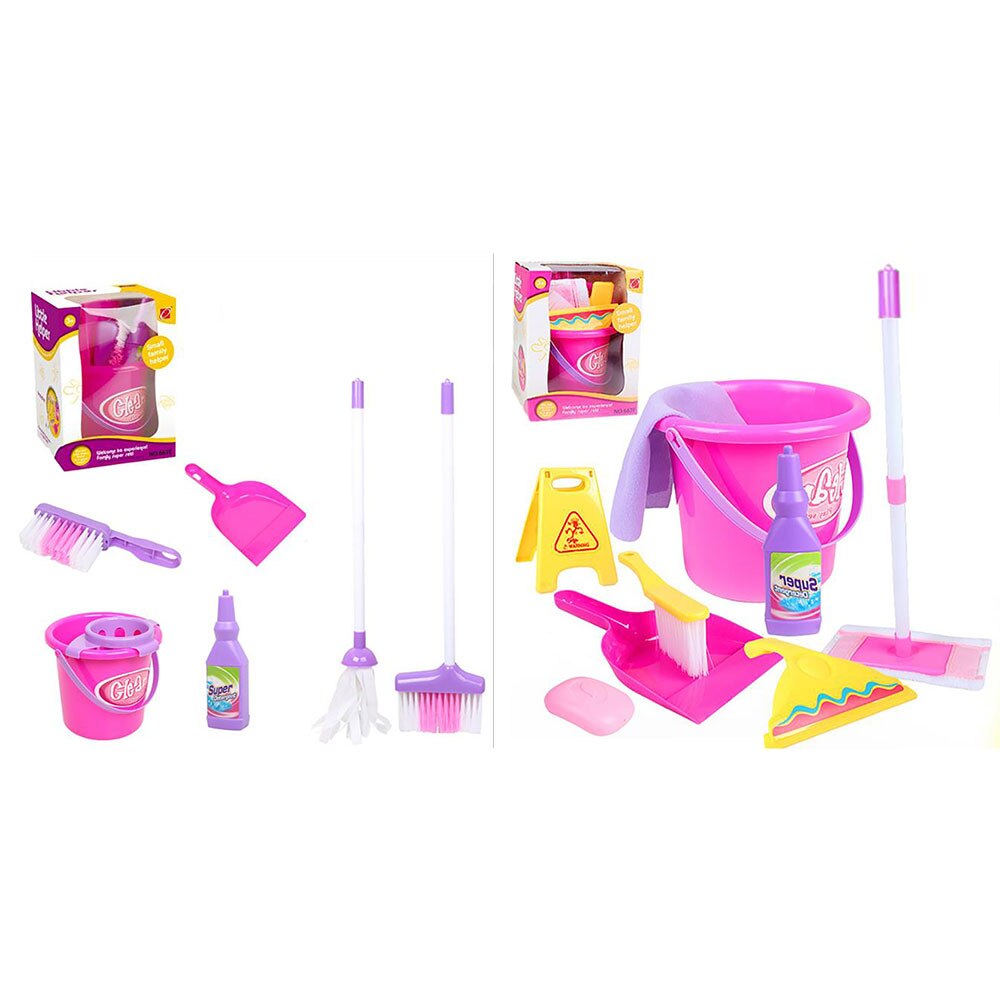Pretend Mopping Bucket Toy Simulation Mini Cleanin... – Grandado