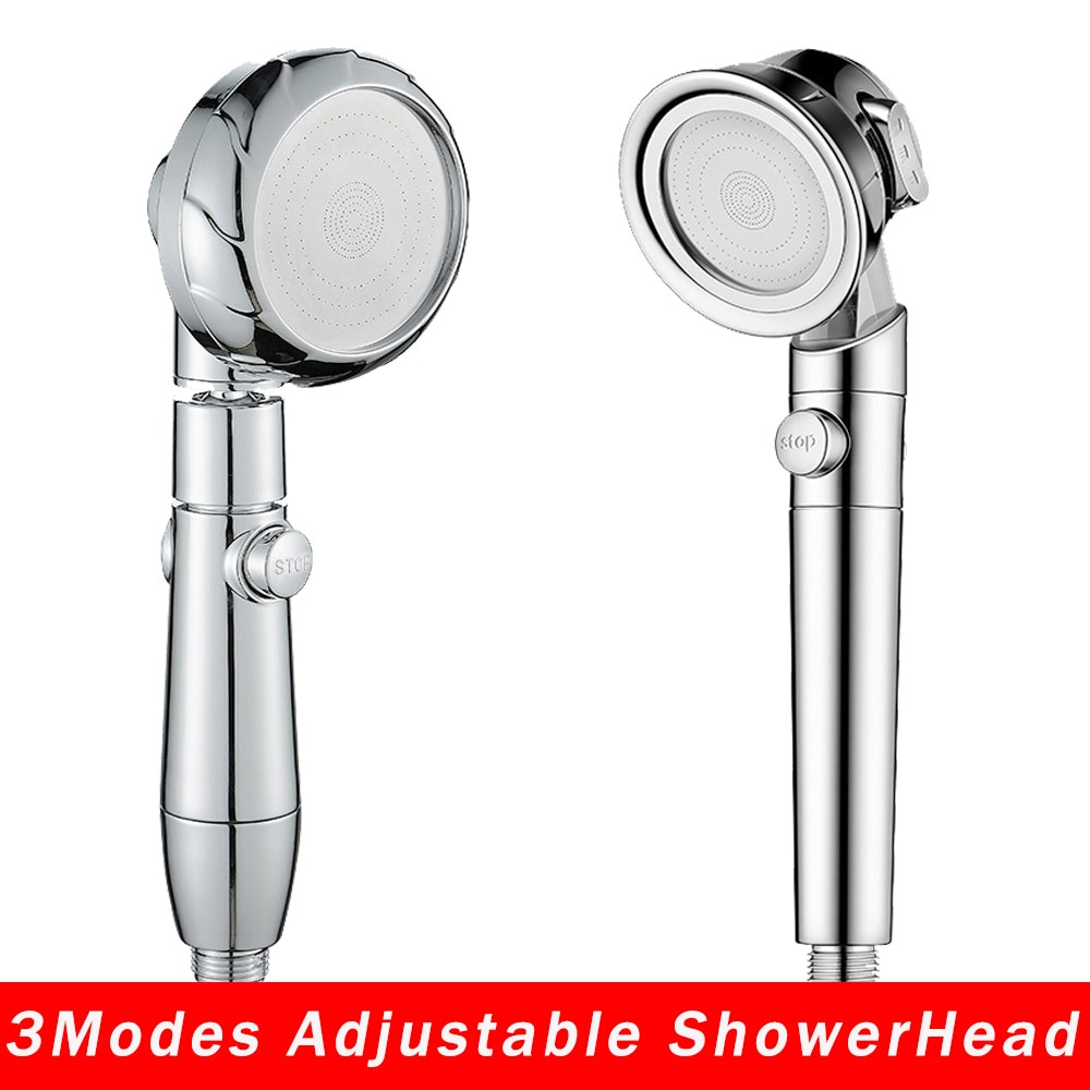 RecabLeght 3 Modes Stop Water Bath Shower Head Adj... – Vicedeal