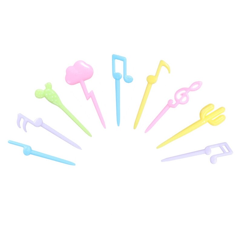 10Pcs/Set Mini Skewers Cute Cartoon Eyes Kawaii Lu... – Grandado