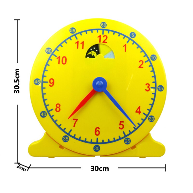 Mathematics Toys Clock Toy Math Cognitive Clock Mo... – Vicedeal