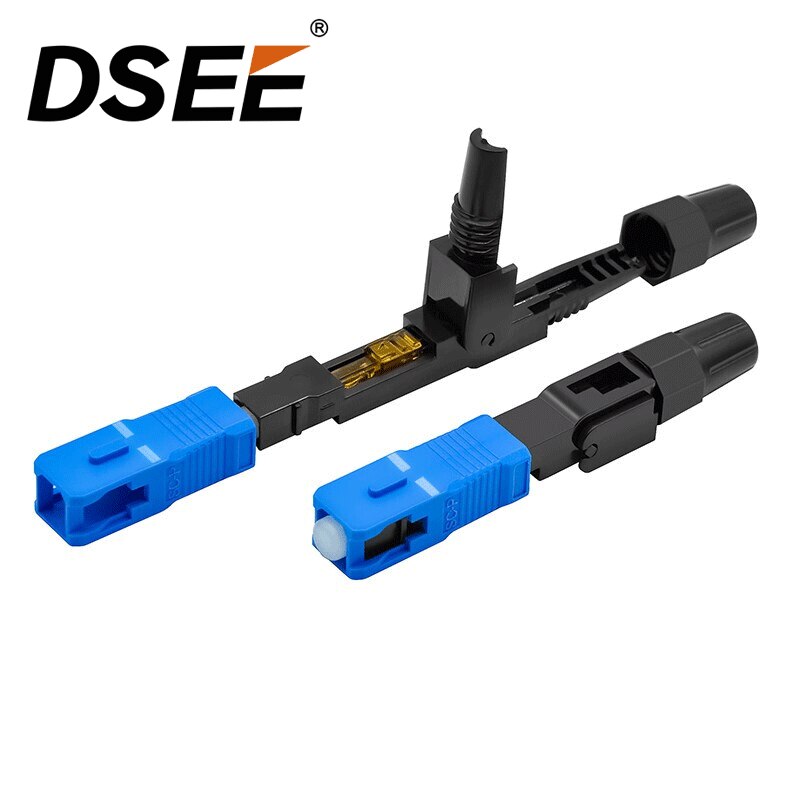 100PCS/Box FTTH SC UPC Single Mode Fiber Optic SC ... – Grandado