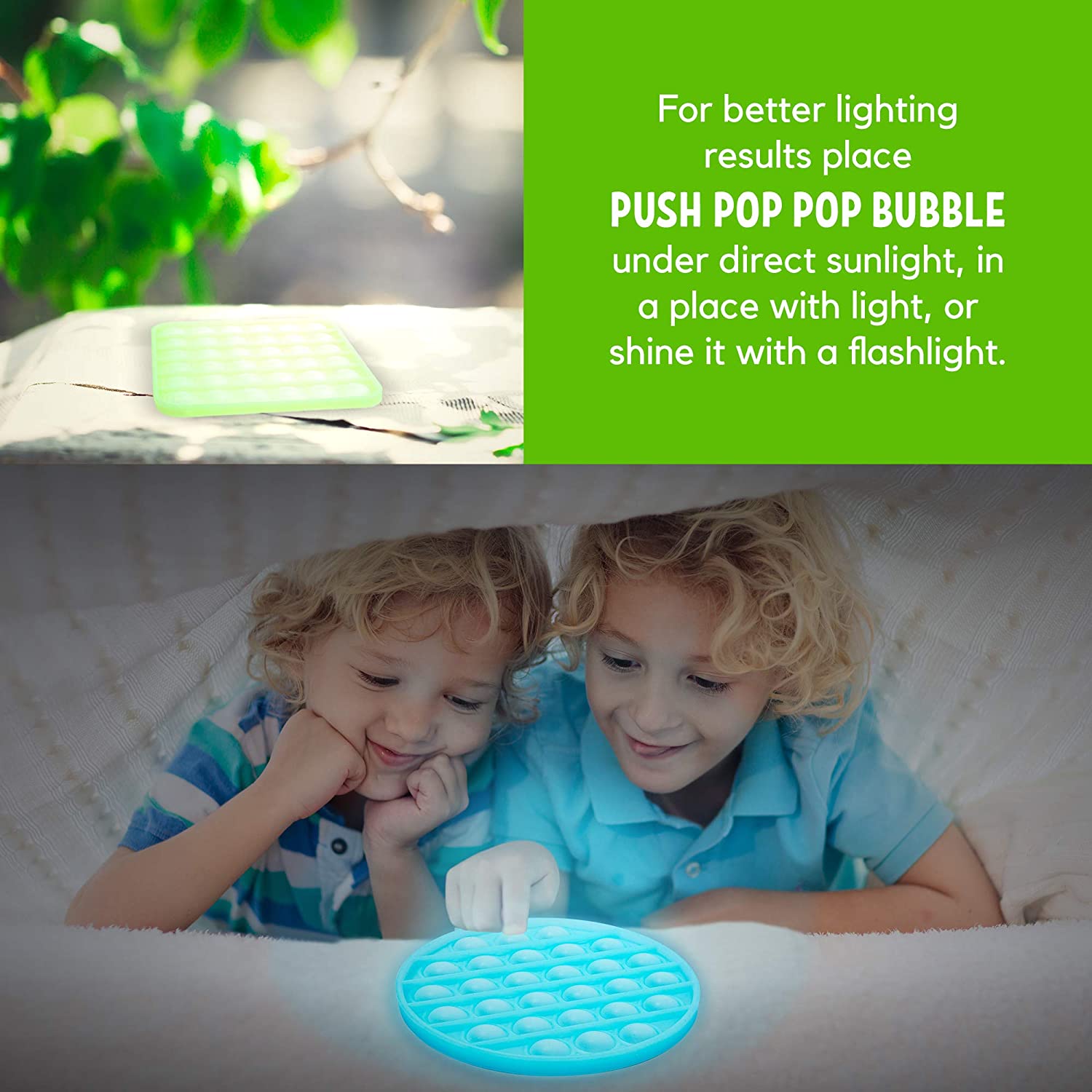 Push Pop Pop Bubble Fidget Toy, Pop Bubble Sensory... – Grandado