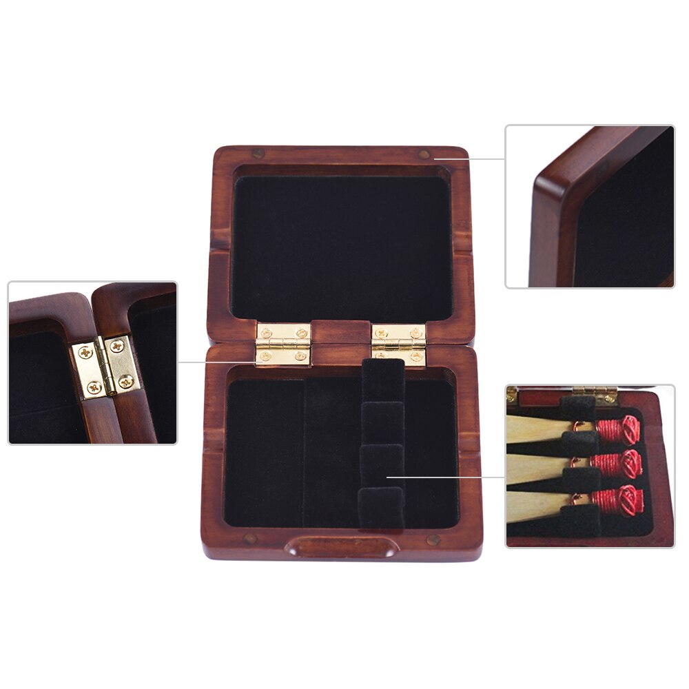 Wooden Bassoon Reed Case Maroon Hand Carved Bassoo... – Vicedeal