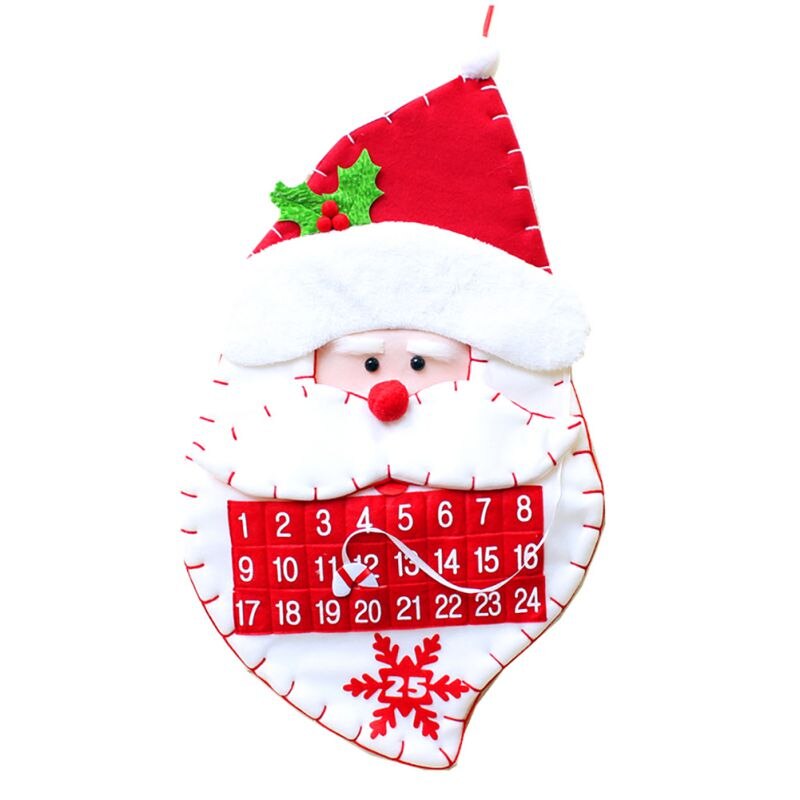 Christmas Hanging Advent Calendars 24 Days Countdo... – Vicedeal