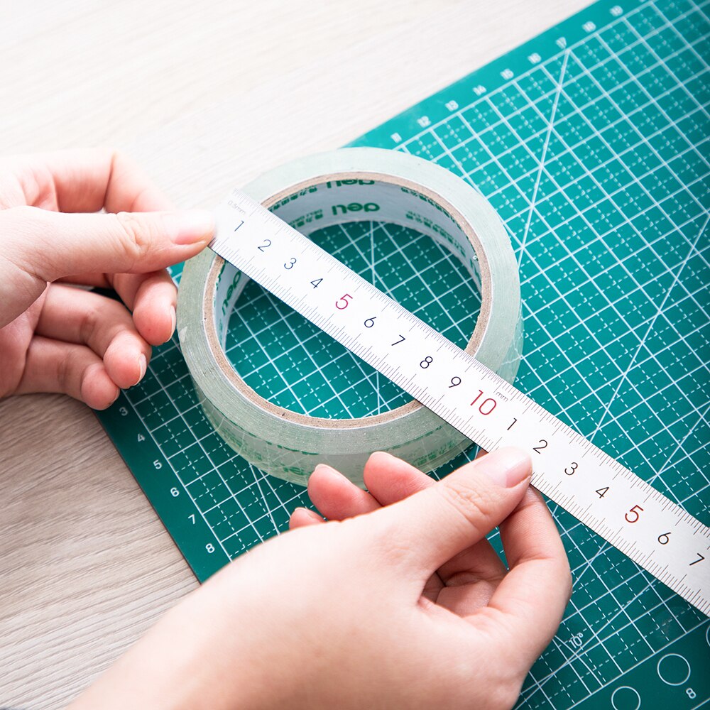 DELI Stainless Steel Straight Ruler Precision 15-3... – Grandado