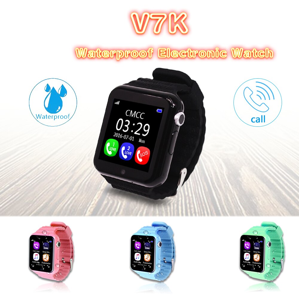 V7K Waterproof GPS Bluetooth Smart Watch For Kids ... – Grandado