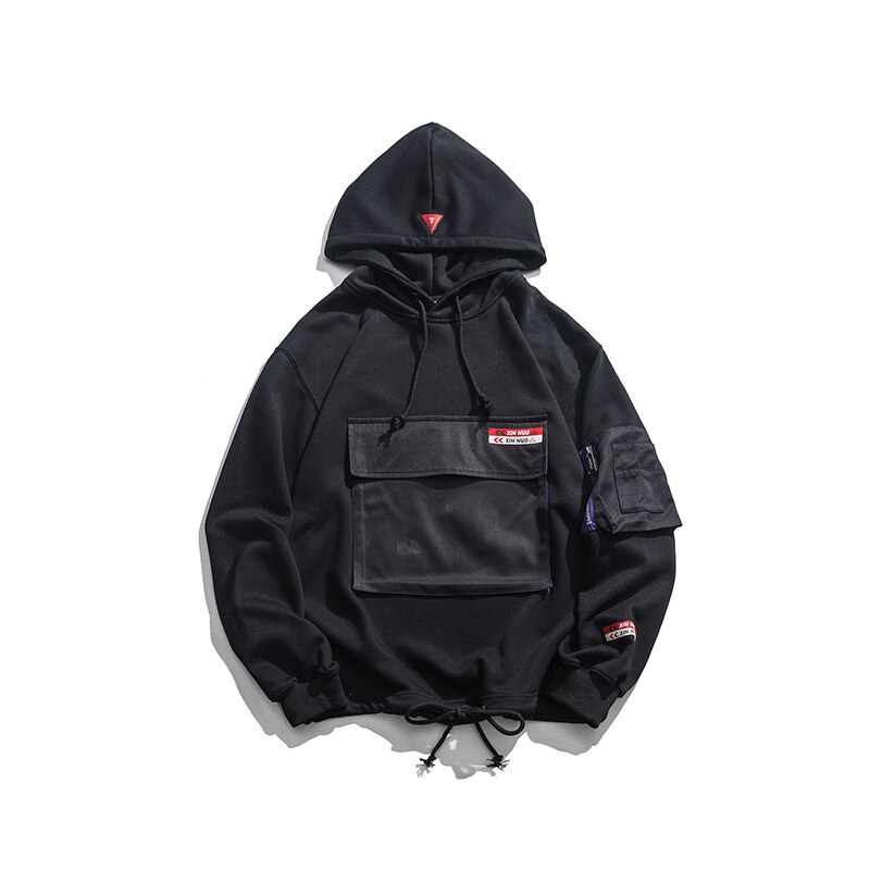 Street Style Multi Pockets Cargo Jackets Men Hoodi... – Grandado