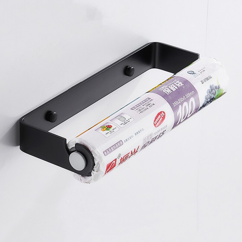 Keuken Plastic Wrap Rack Wandcloset Papierrolhoude... – Grandado