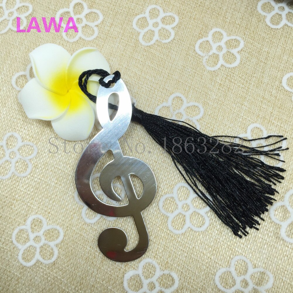 30pc music treble clef Bookmark with tassel Boxed ... – Vicedeal