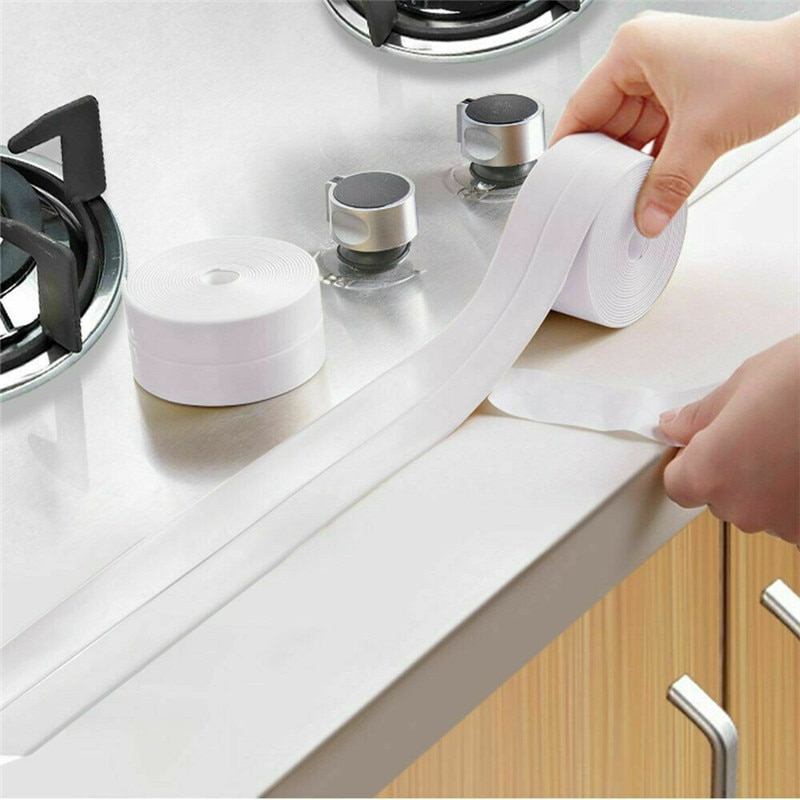 Sink Edge Tape Wall Self Adhesive PVC Sealing Stri... – Vicedeal