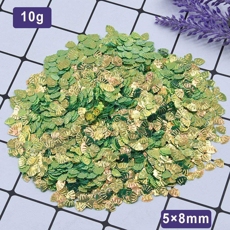 Iriserende Sparkle Shell Confetti Glitter Shell Se... – Grandado