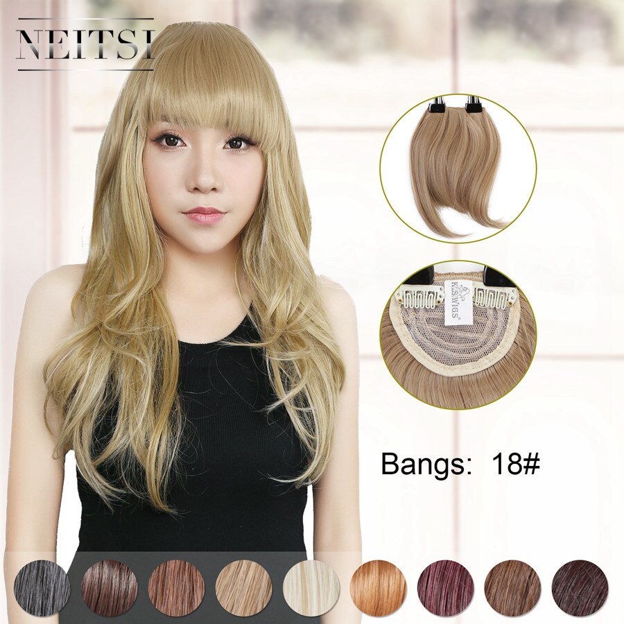 Neitsi 8" Bangs Heat Resis 18# Synthetic Wig Strai... – Vicedeal