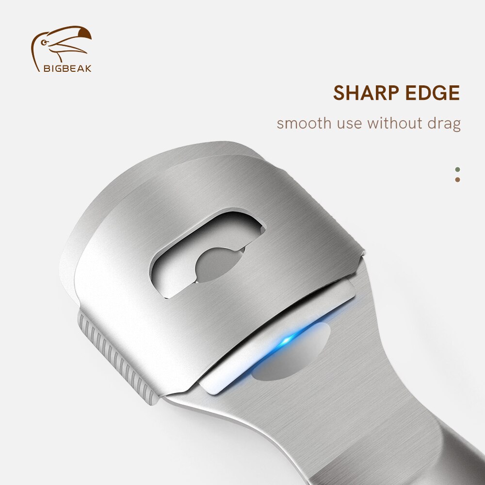 BIGBEAK Stainless Steel Foot Callus Shaver Heel Ha... – Grandado