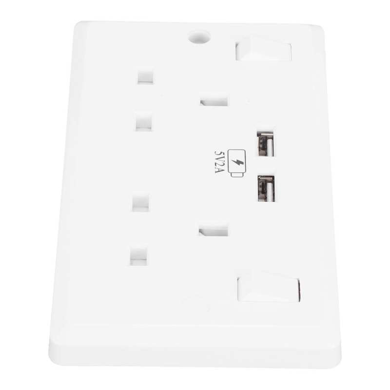 USB Wall Socket with Leakage Protection Switch Int... – Grandado