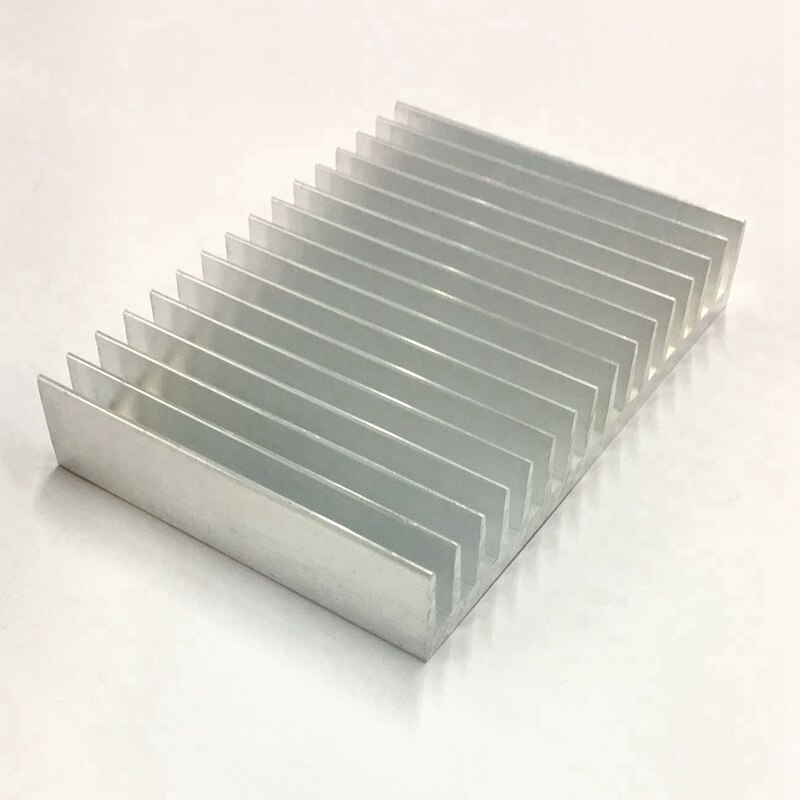 -Silver Tone Aluminium Radiator Heatsink Heat Sink... – Vicedeal