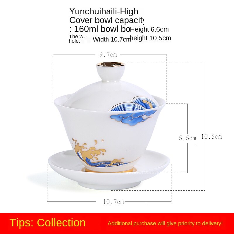 White Ceramic Teapot Hand-made Jade Porcelain Teap... – Vicedeal