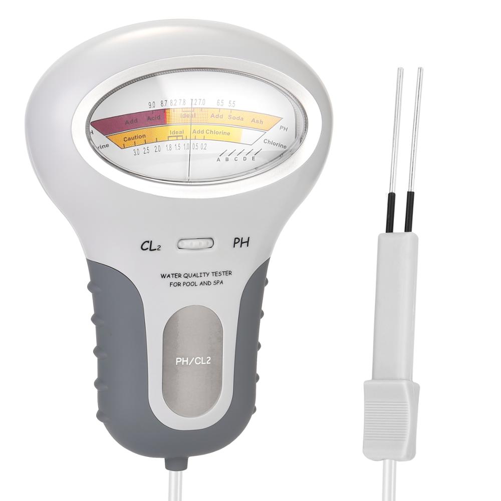 2 in 1 PH Chlorine Meter Tester PC-102 PH Tester C... – Vicedeal
