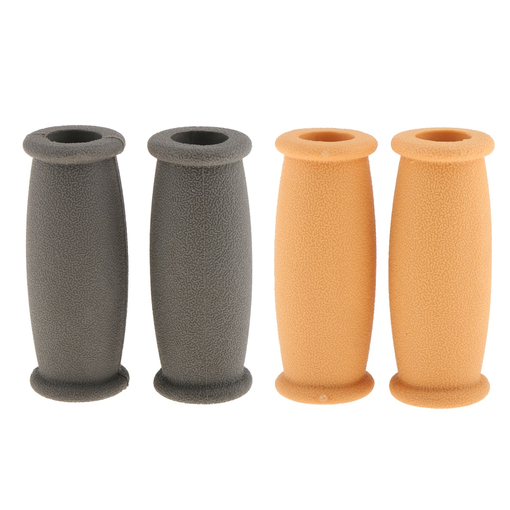 2 Pairs Crutch Hand Grips Rubber Non-Slip Soft Str... – Grandado
