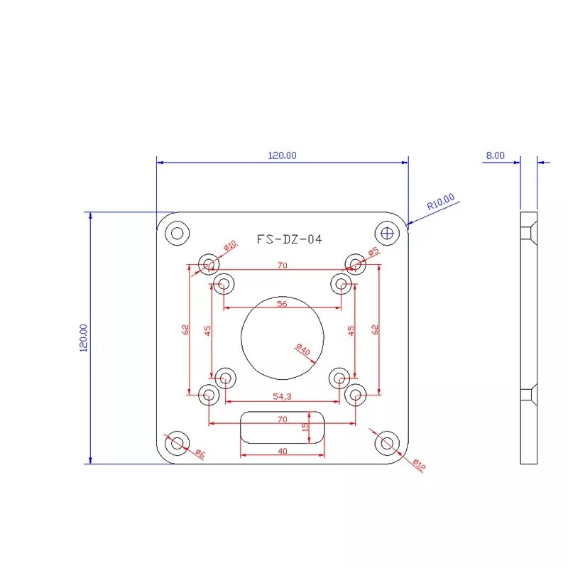 TAIMMEI 120x120mm Woodworking Aluminum Alloy Route... – Grandado