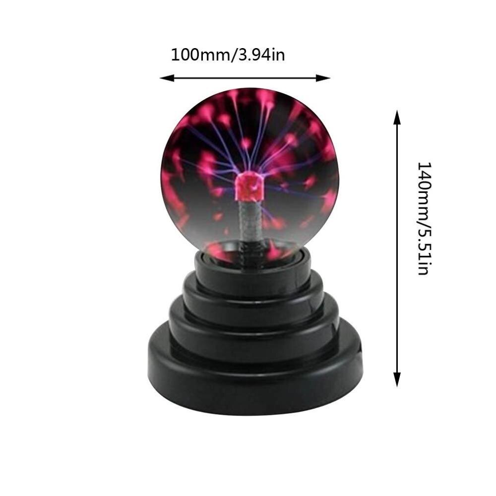 Magic Plasma Ball Touch Lightning Sphere Novelty R... – Grandado