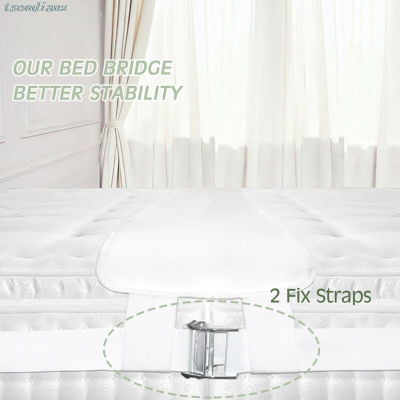 Bed Bridge Mattress Connector Bed Seam Plug Adjust... – Grandado