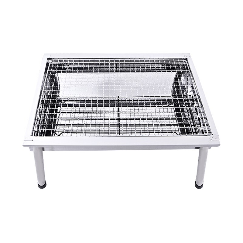 Stainless Steel BBQ Grill Portable BBQ Grill Foldi... – Vicedeal