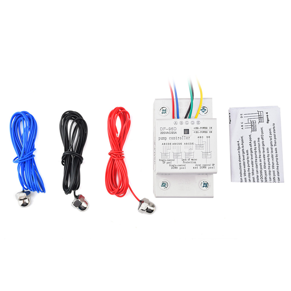 DF-96D Automatic Water Level Controller Switch 20A... – Grandado
