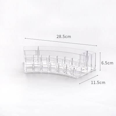 Acrylic office desk organizer cosmetics receiving ... – Grandado