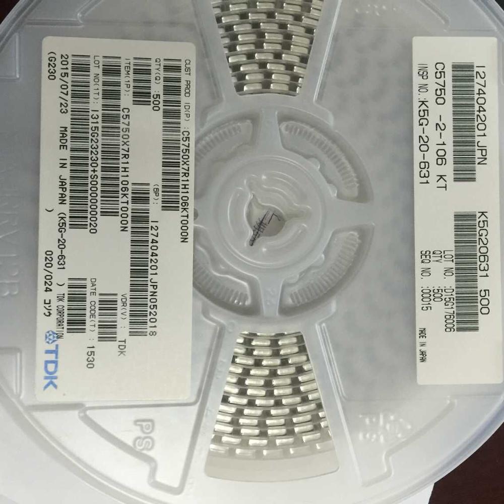 SMD ceramic capacitor C5750X7R1H106KT000N 2220 106... – Grandado