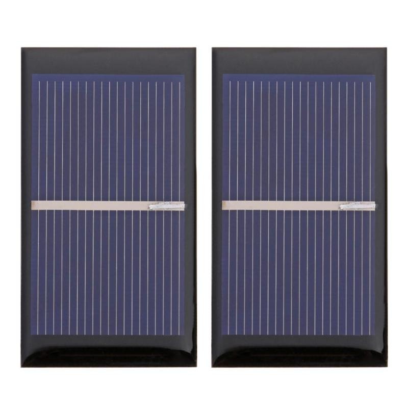 2 stücke Solar Panel 0,5 V 0,3 W 600mA Solar Panel... – Vicedeal