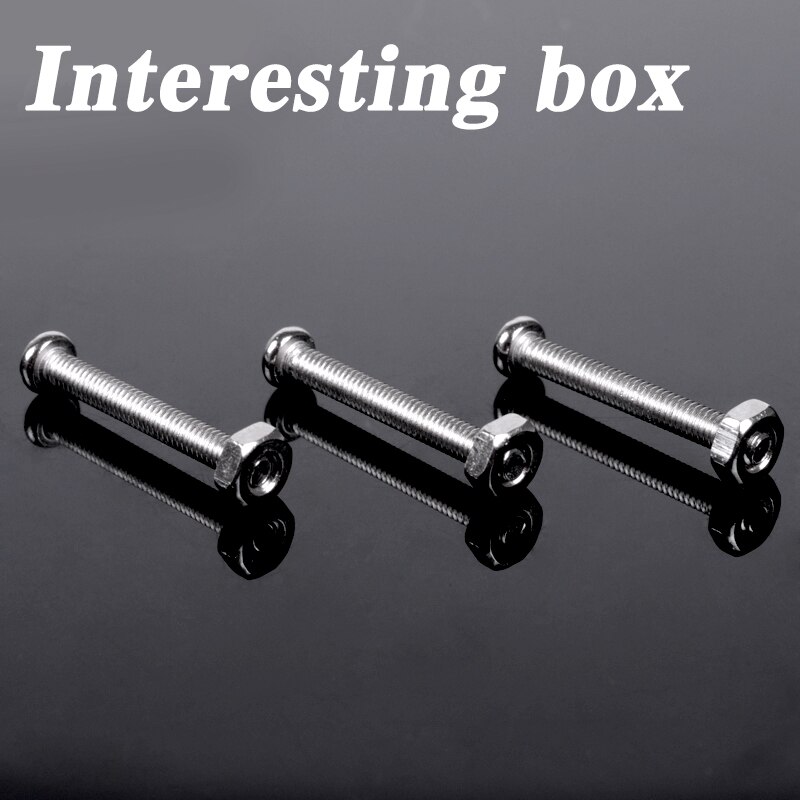 Schroef Ronde Kop Schroef Met Set Schroef + Moer M... – Vicedeal